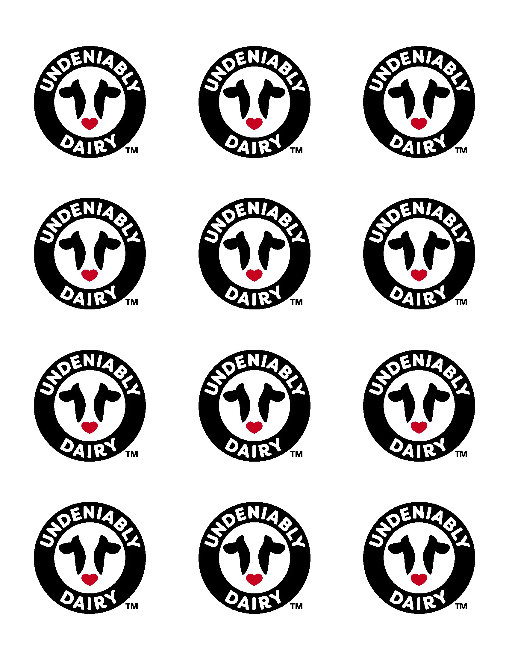 Beverage Stickers - Midwest Dairy