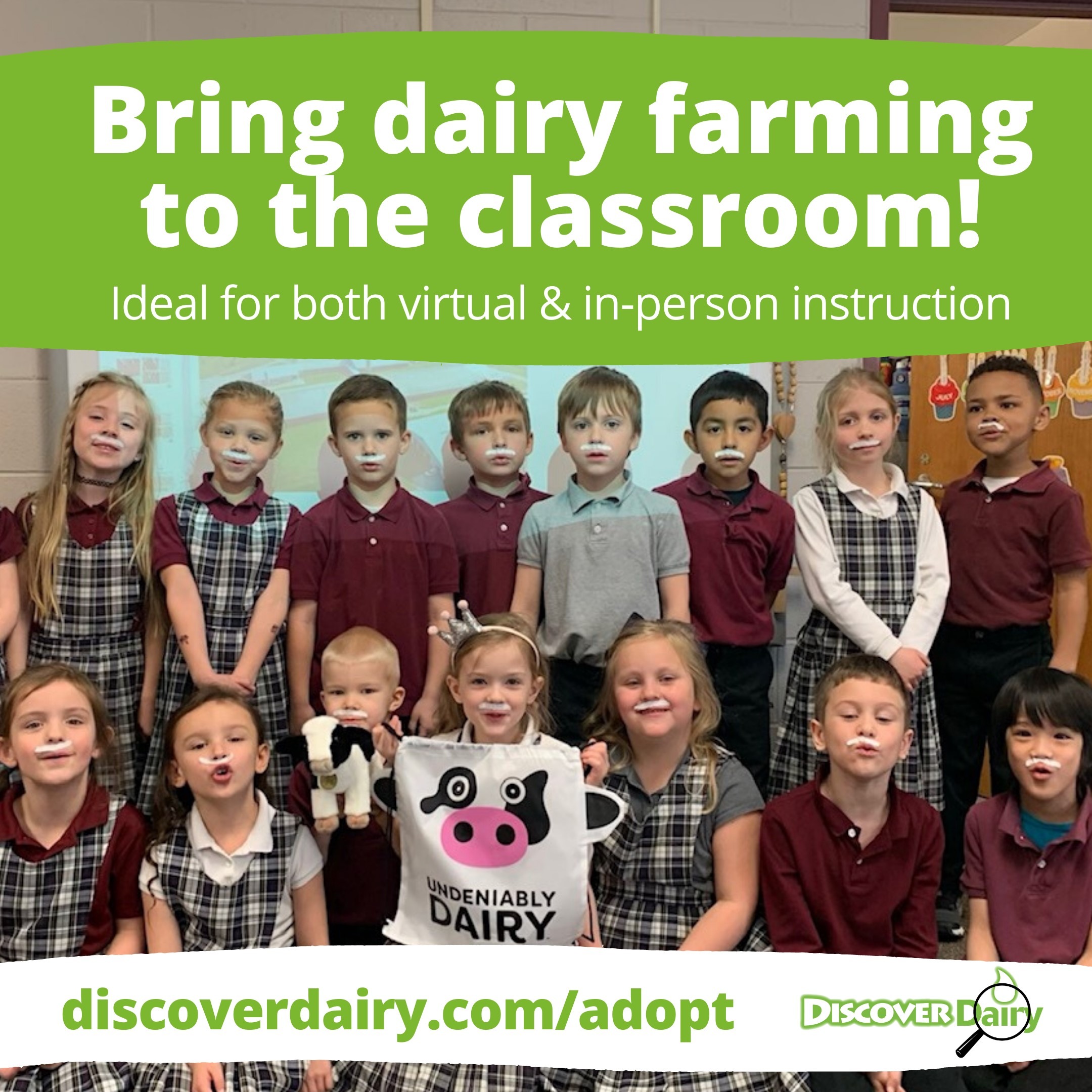 Adopt a Cow Program connects young dairy consumers with the farm