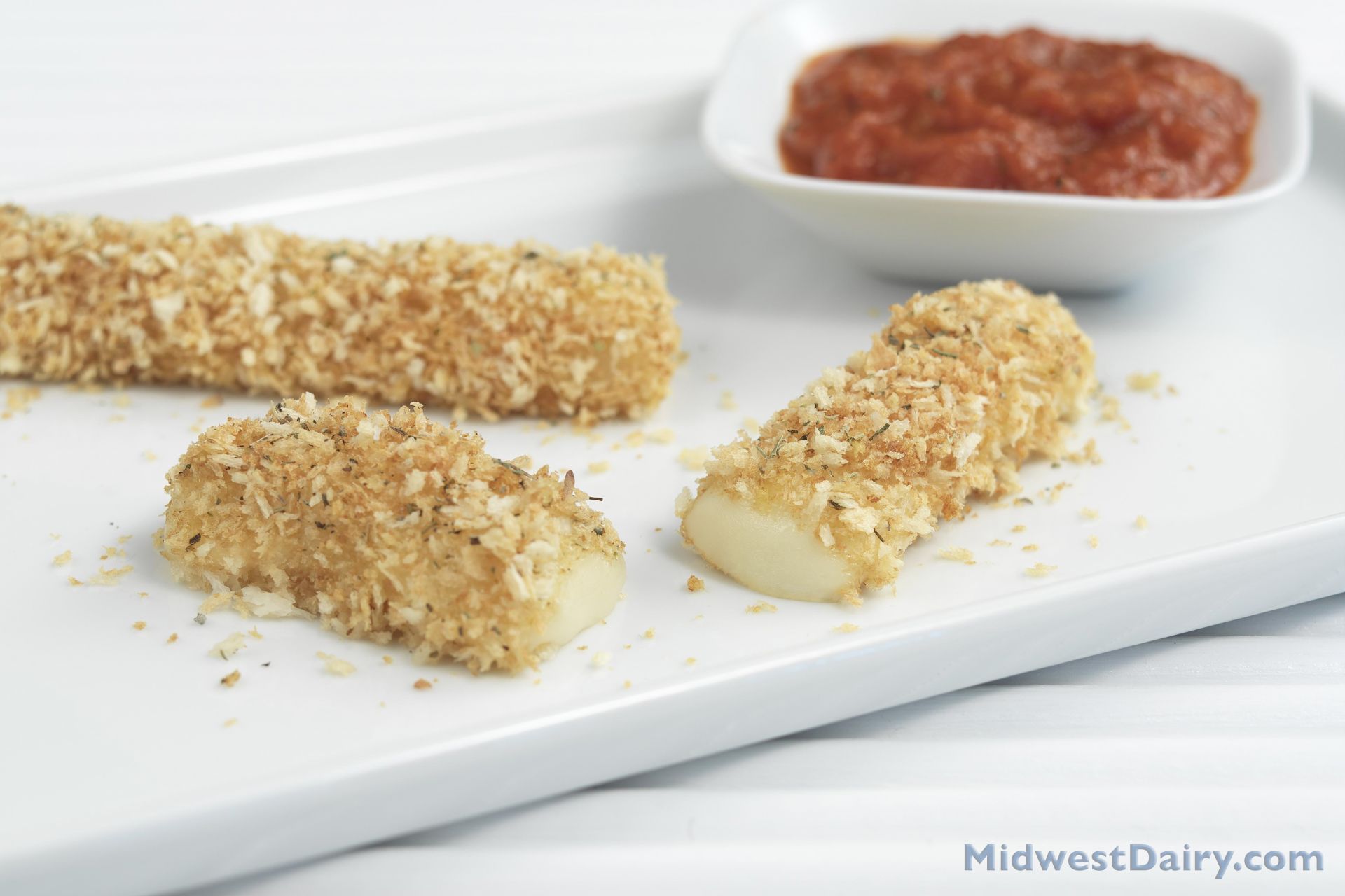 Baked Mozzarella Sticks