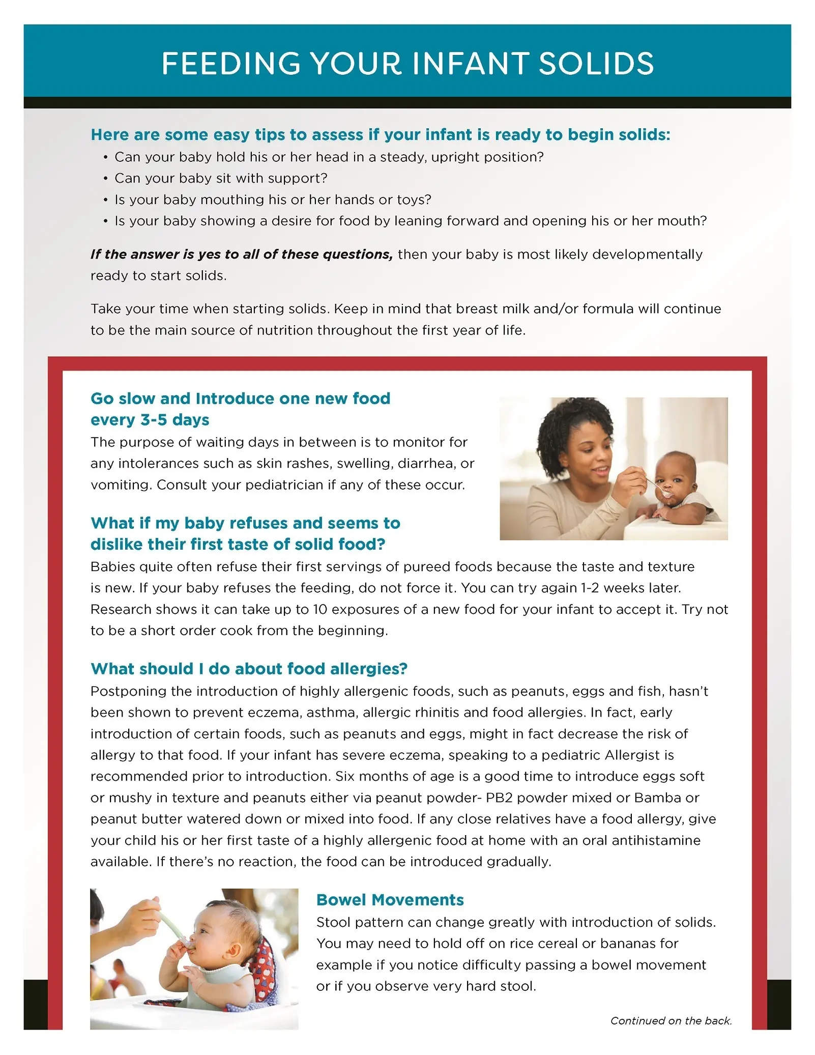 Feeding Your Infant | Midwest Dairy