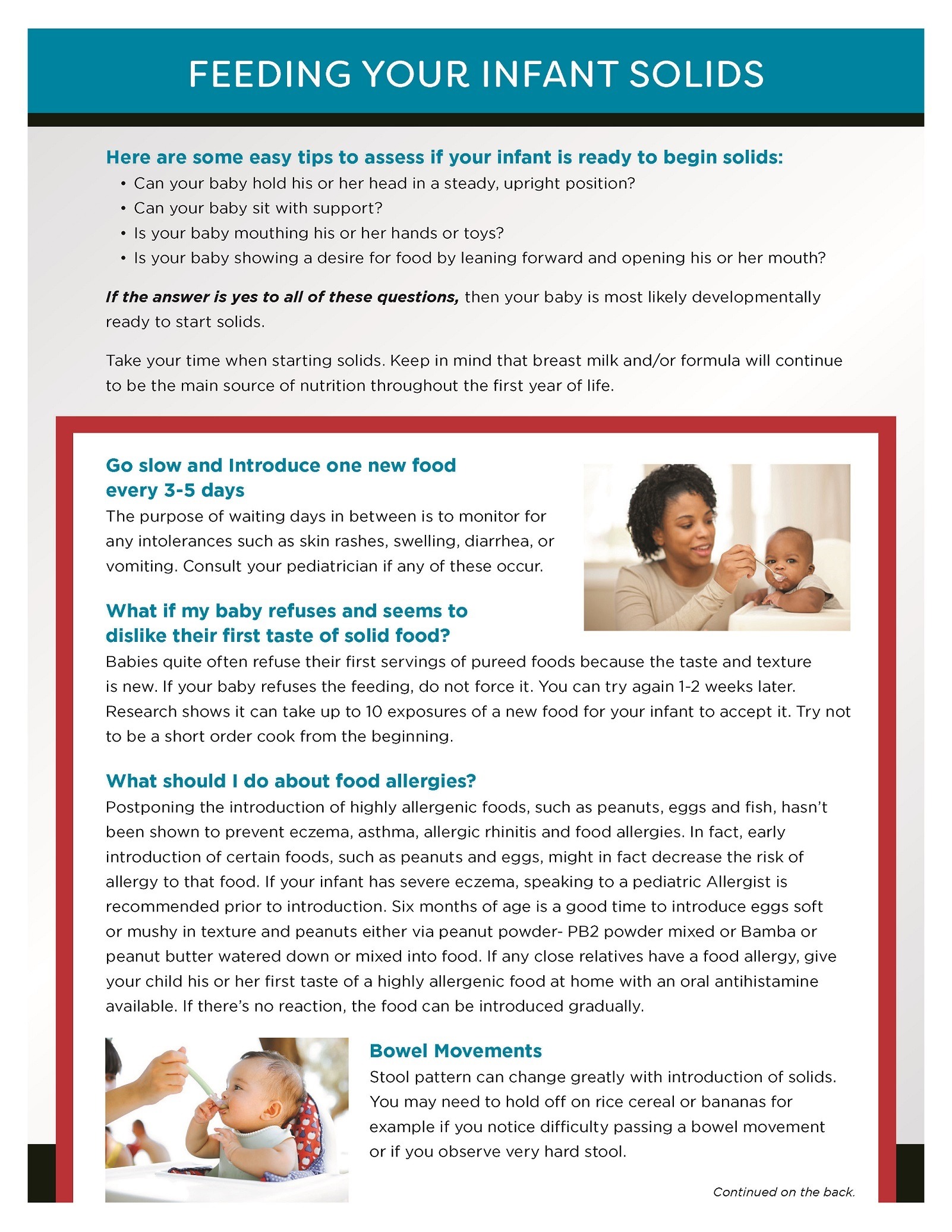 Feeding Your Infant | Midwest Dairy