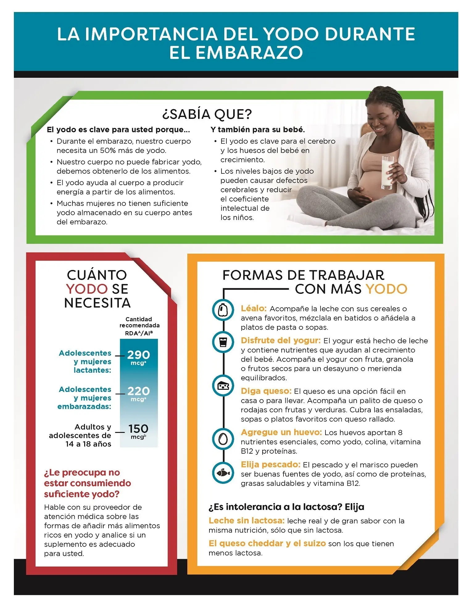 La Importancia del Yodo Durante el Embarazo | Midwest Dairy