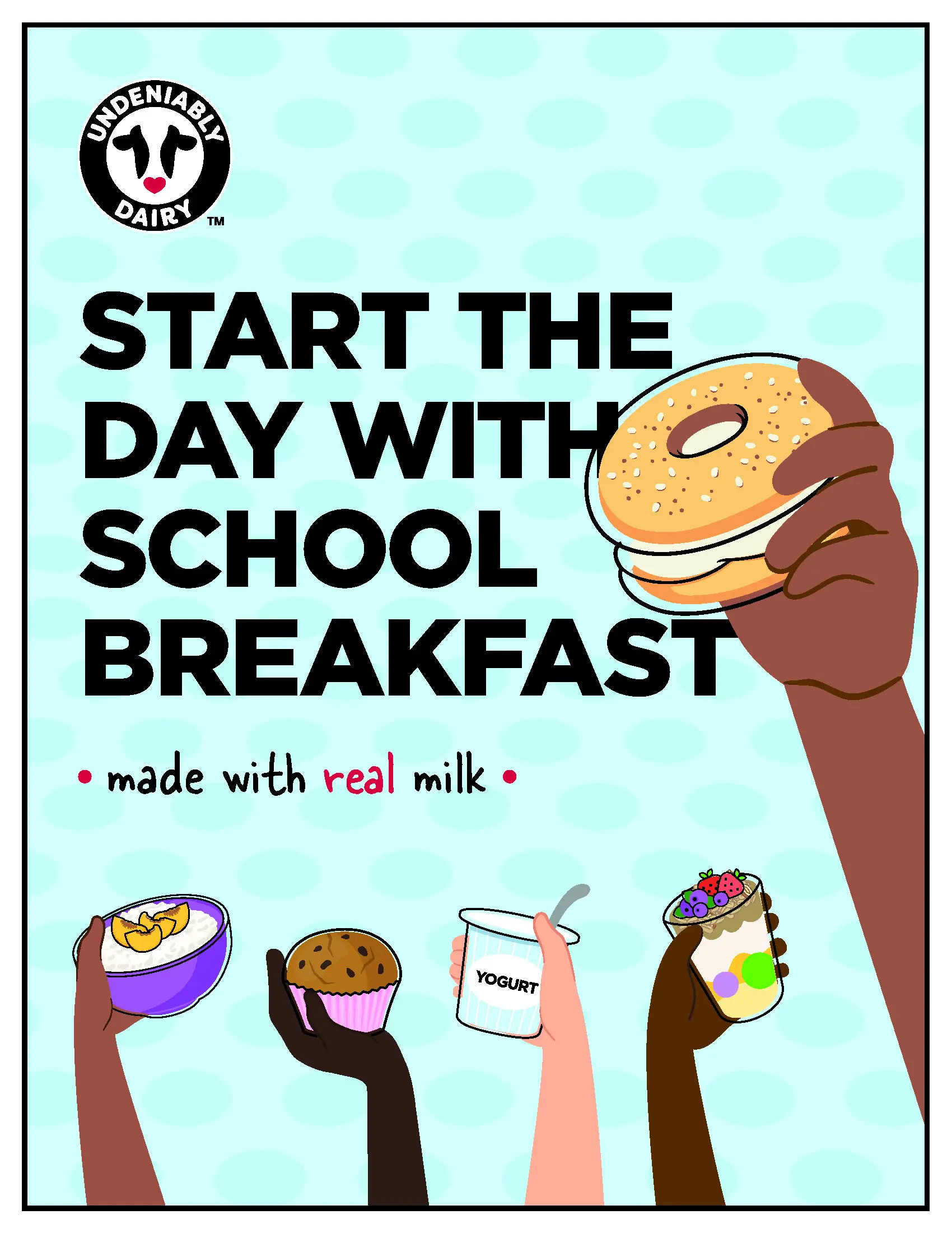 School Breakfast Posters | Midwest Dairy