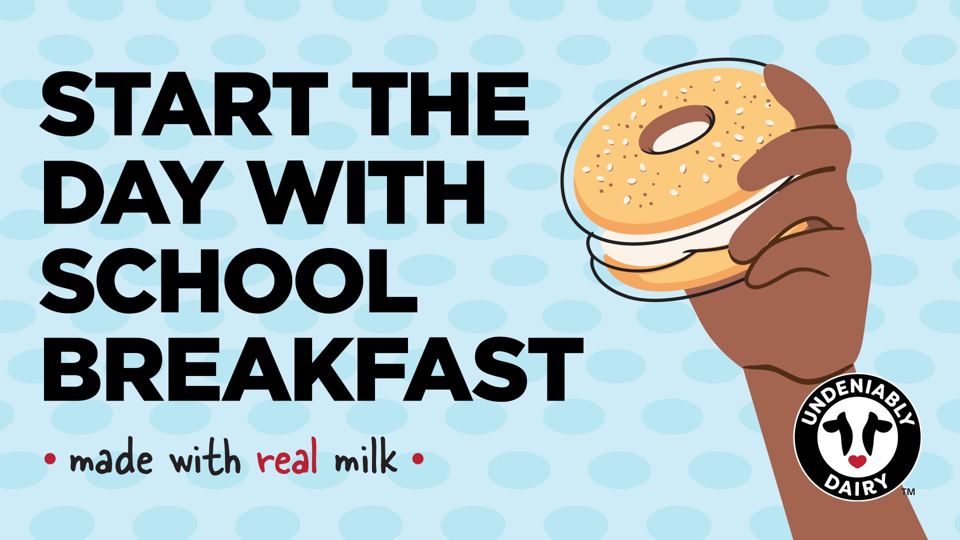 School Breakfast Digital Signage | Midwest Dairy