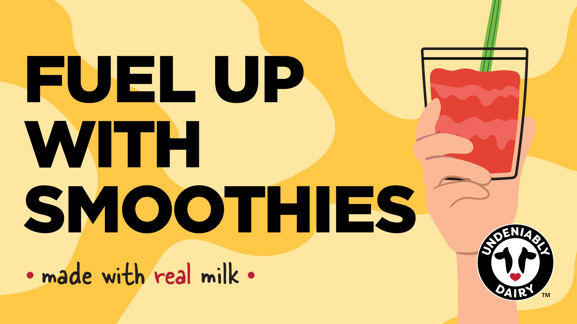 Smoothie Digital Signage - Midwest Dairy
