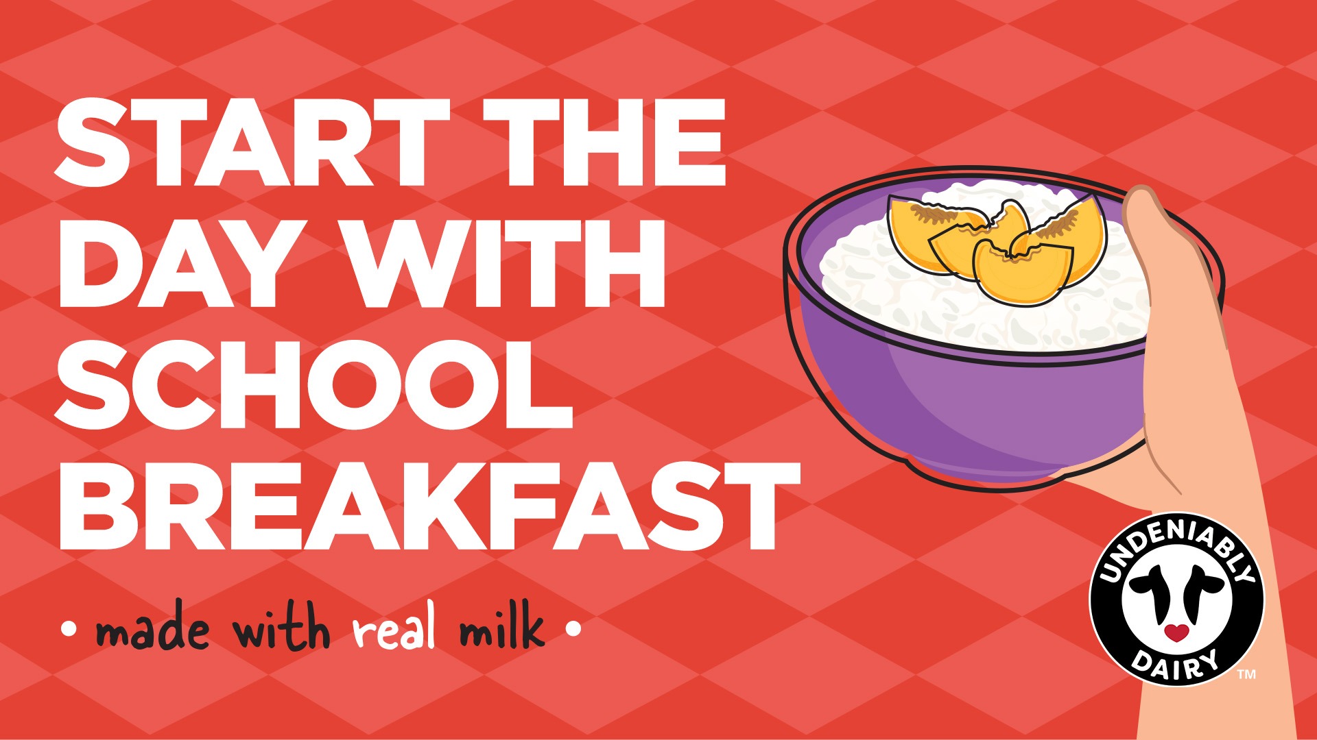 School Breakfast Digital Signage - Midwest Dairy