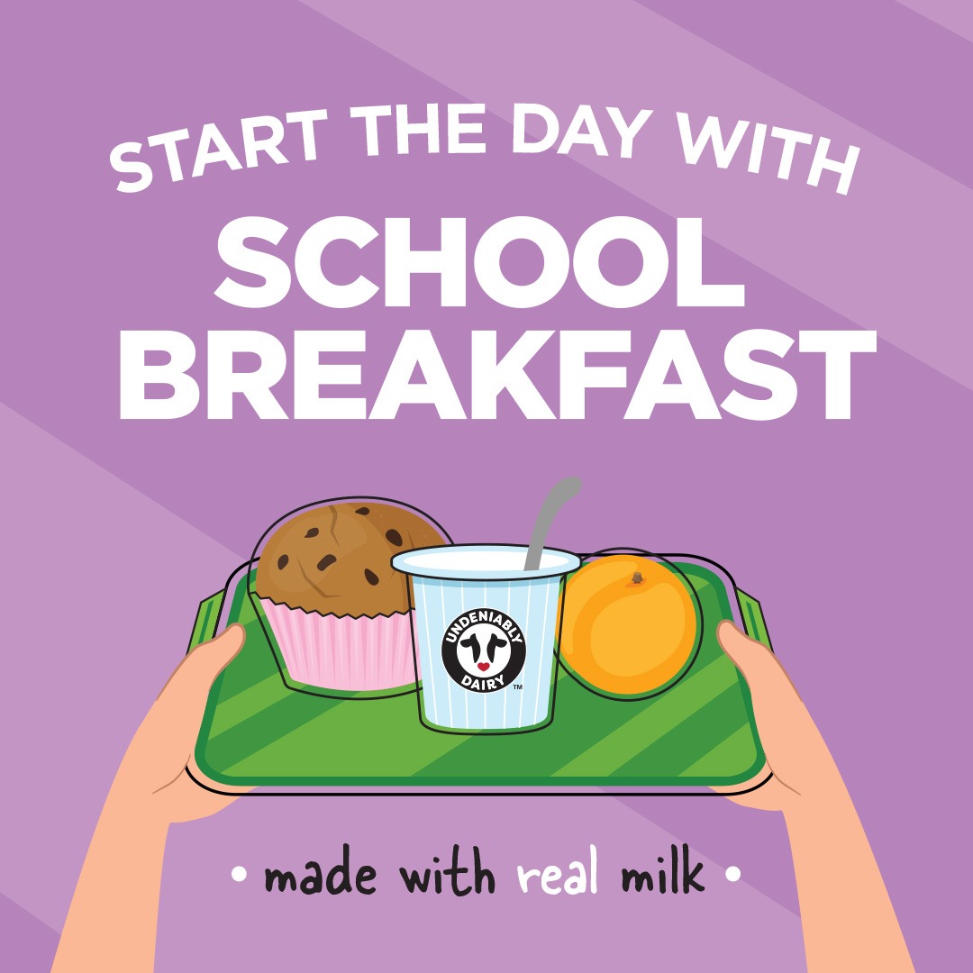 School Breakfast Social Graphics - Midwest Dairy