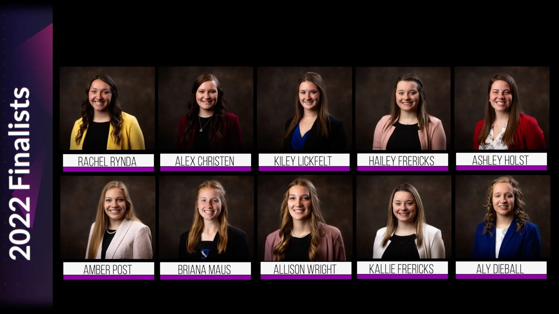 Finalists - 69th Princess Kay of the Milky Way | Midwest Dairy