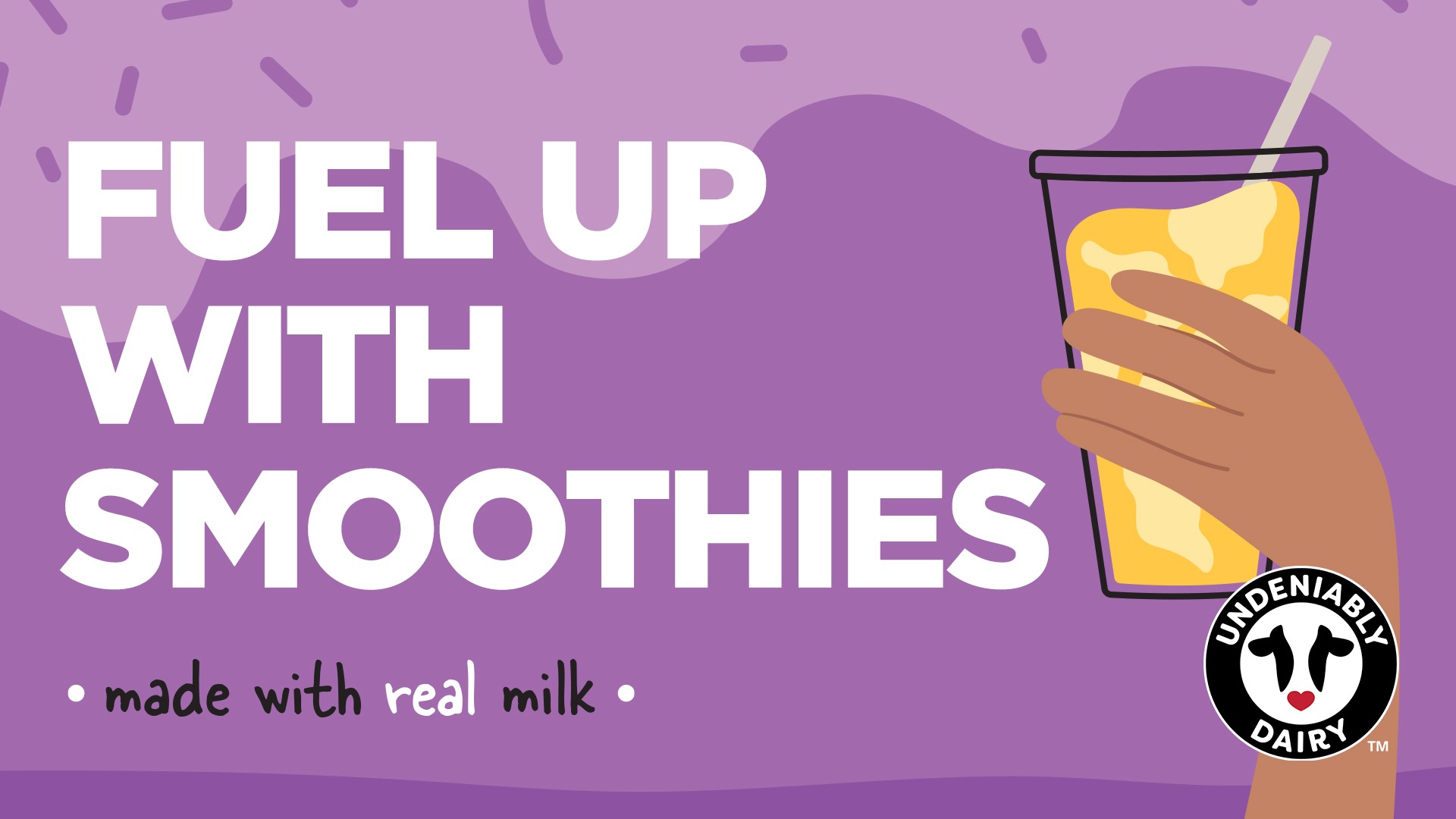 Smoothie Digital Signage | Midwest Dairy
