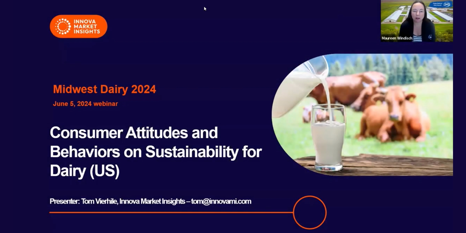 Recent Consumer And Market Insights Webinar Focuses On Sustainability