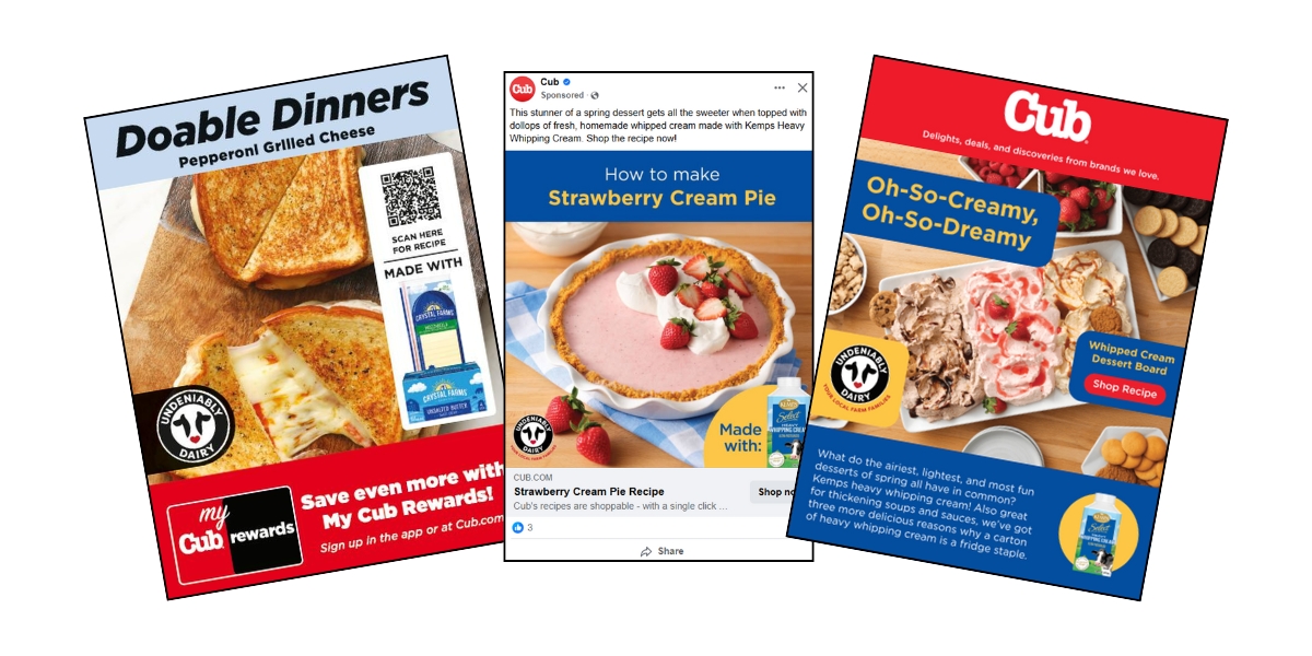 Serving up taste and value: dairy shines in Cub Food’s spring campaign ...