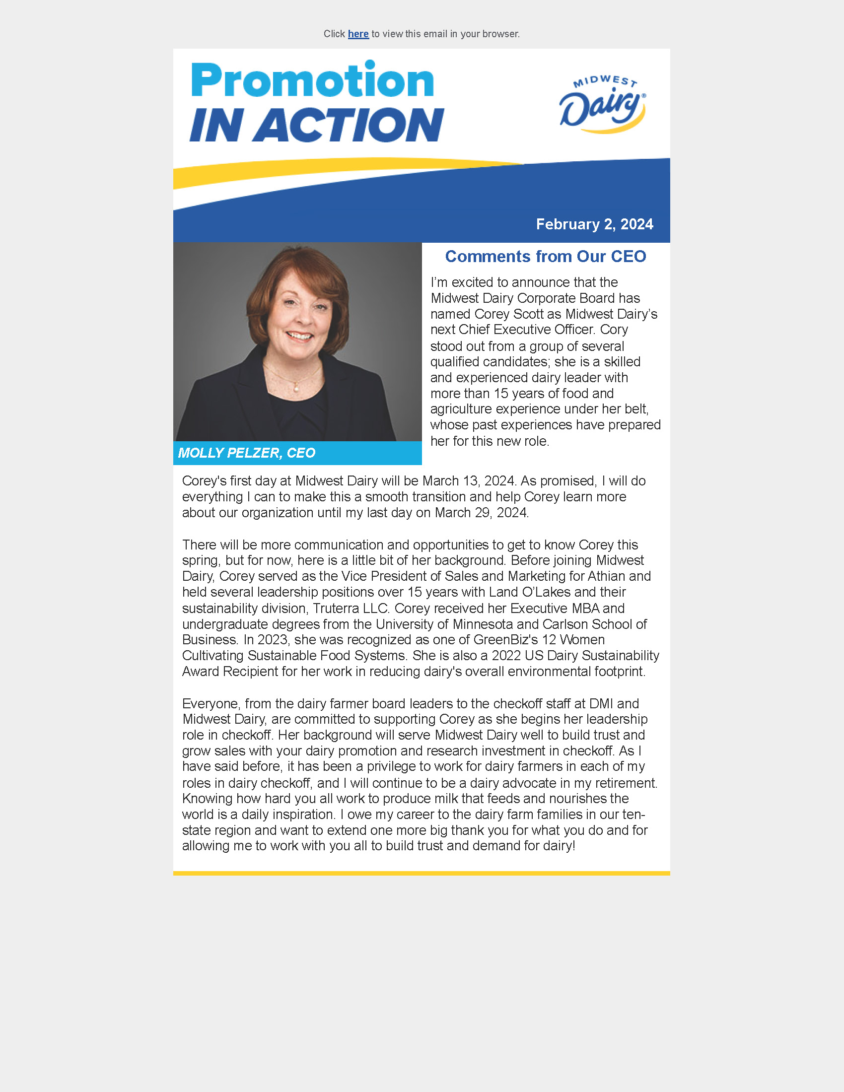 Promotion in Action: February 2024 | Midwest Dairy