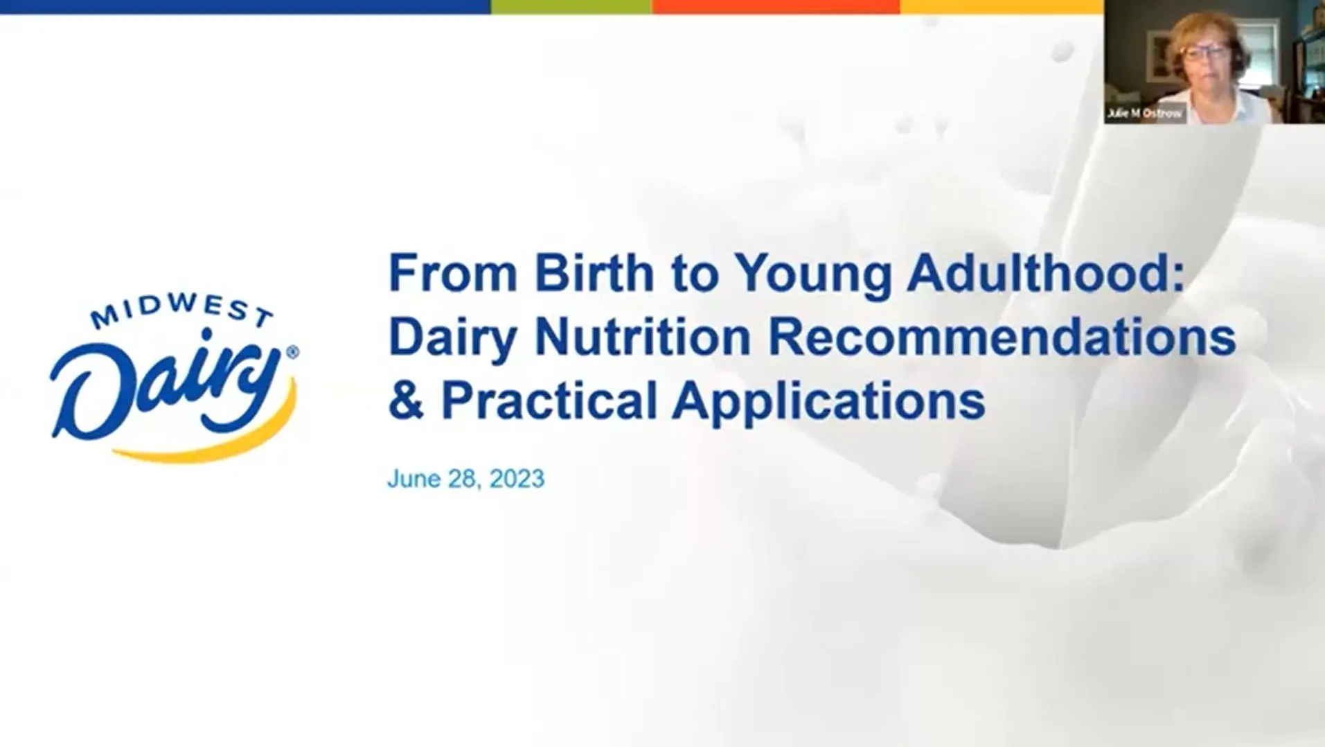 From Birth to Young Adulthood: Dairy Nutrition Recommendations and Practical Applications ...