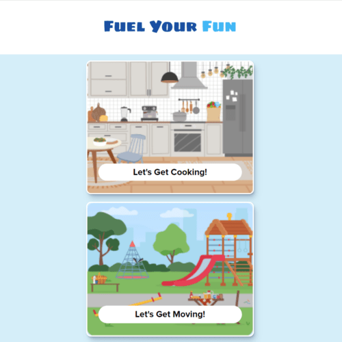 Fuel Your Fun Interactive Game | Midwest Dairy
