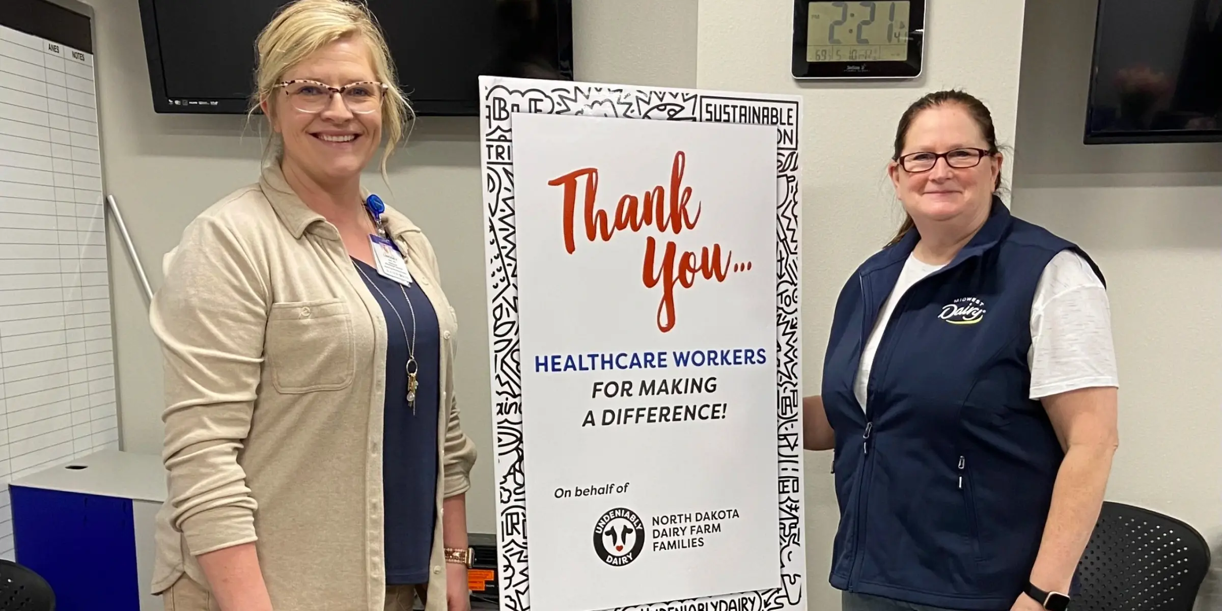 Healthcare workers shown appreciation | Midwest Dairy