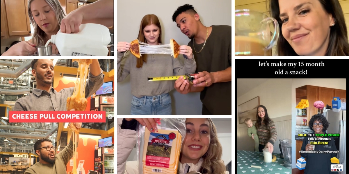 Building bridges: How social influencers are partnering with checkoff to share the dairy story ...