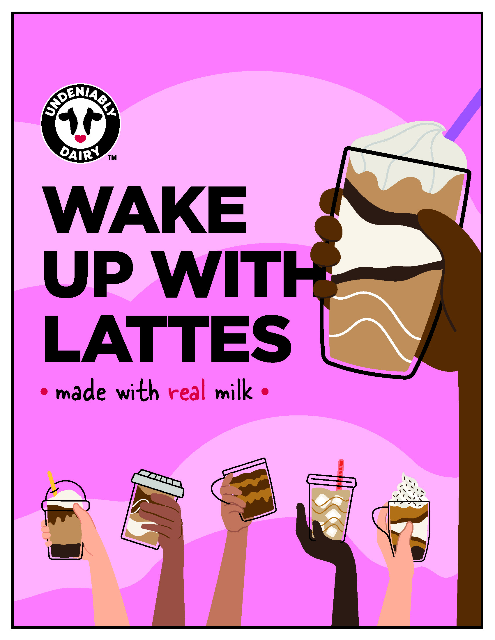 Latte Posters | Midwest Dairy