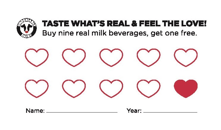 Undeniably Dairy Punch Cards - Midwest Dairy